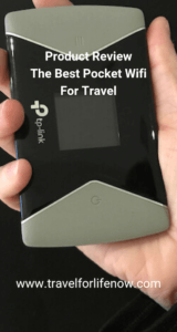 Product Review: The Best Pocket WiFi | Travel For Life Now